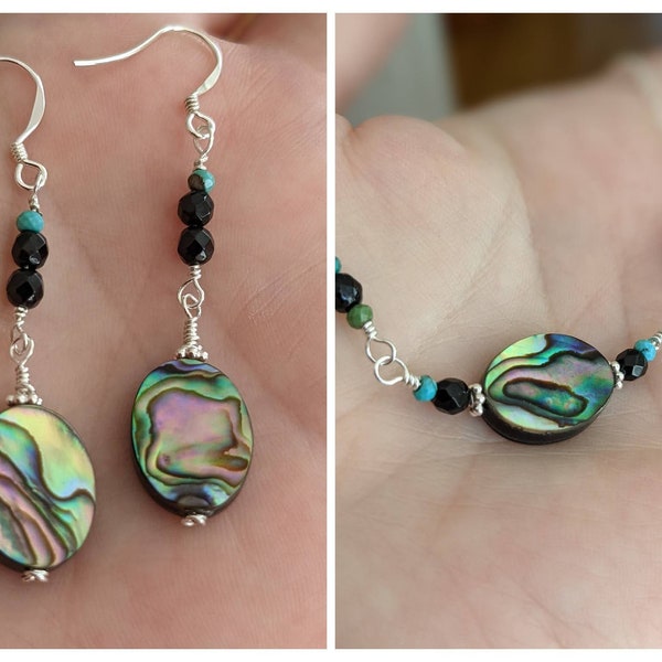 Paua Shell Jewelry - Etsy