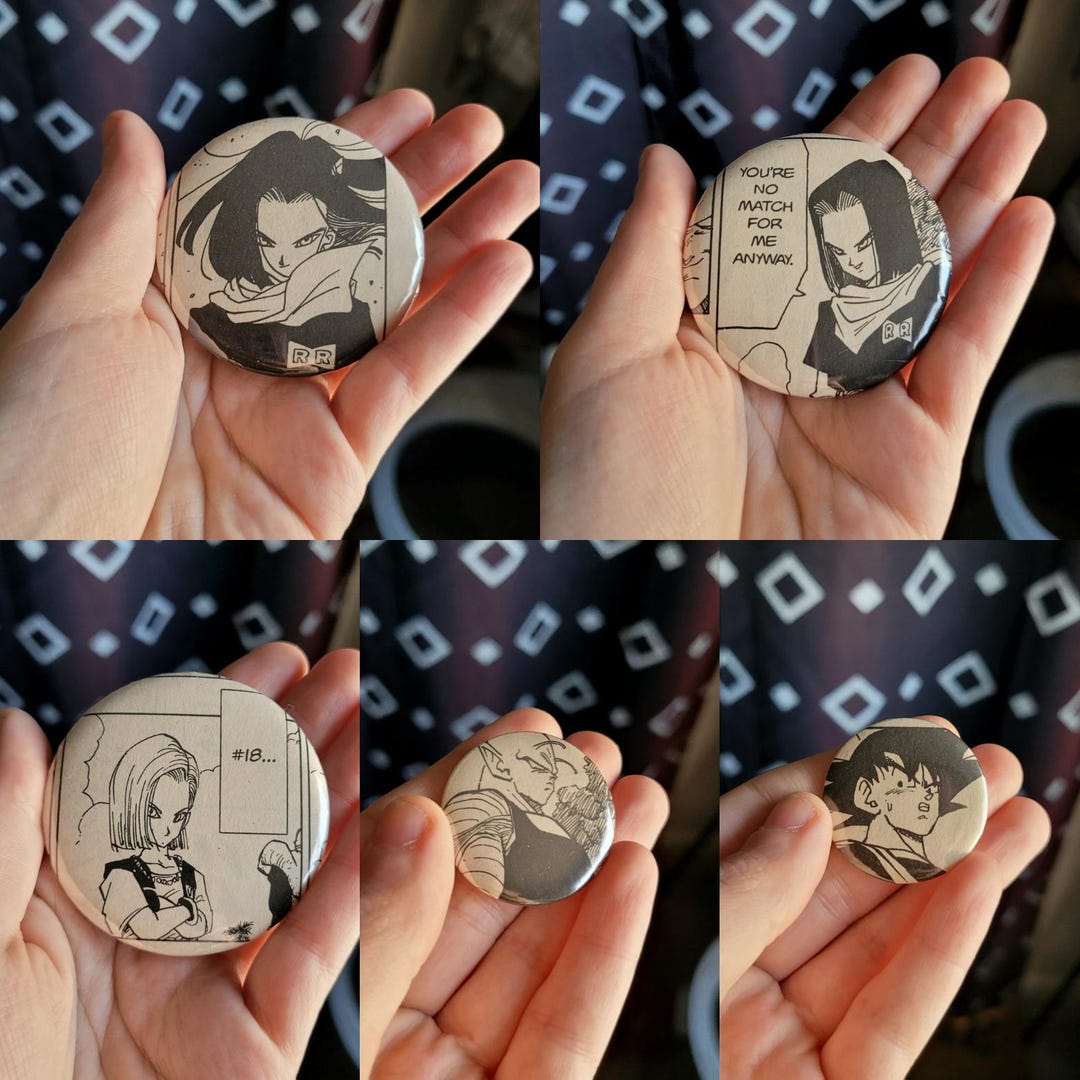 Dragon Ball Z DBZ Android Goku Upcycled Shonen Jump 2004 Anime Manga ...