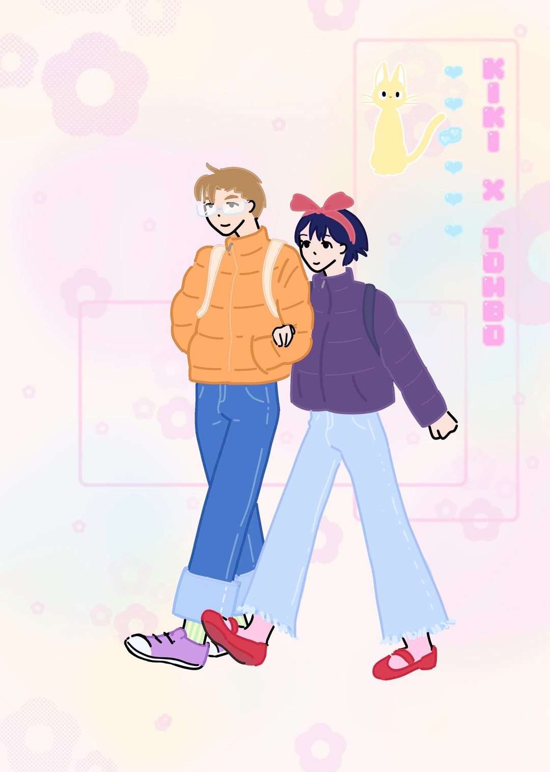 Kiki Delivery Service Ghibli Fan Art - Etsy