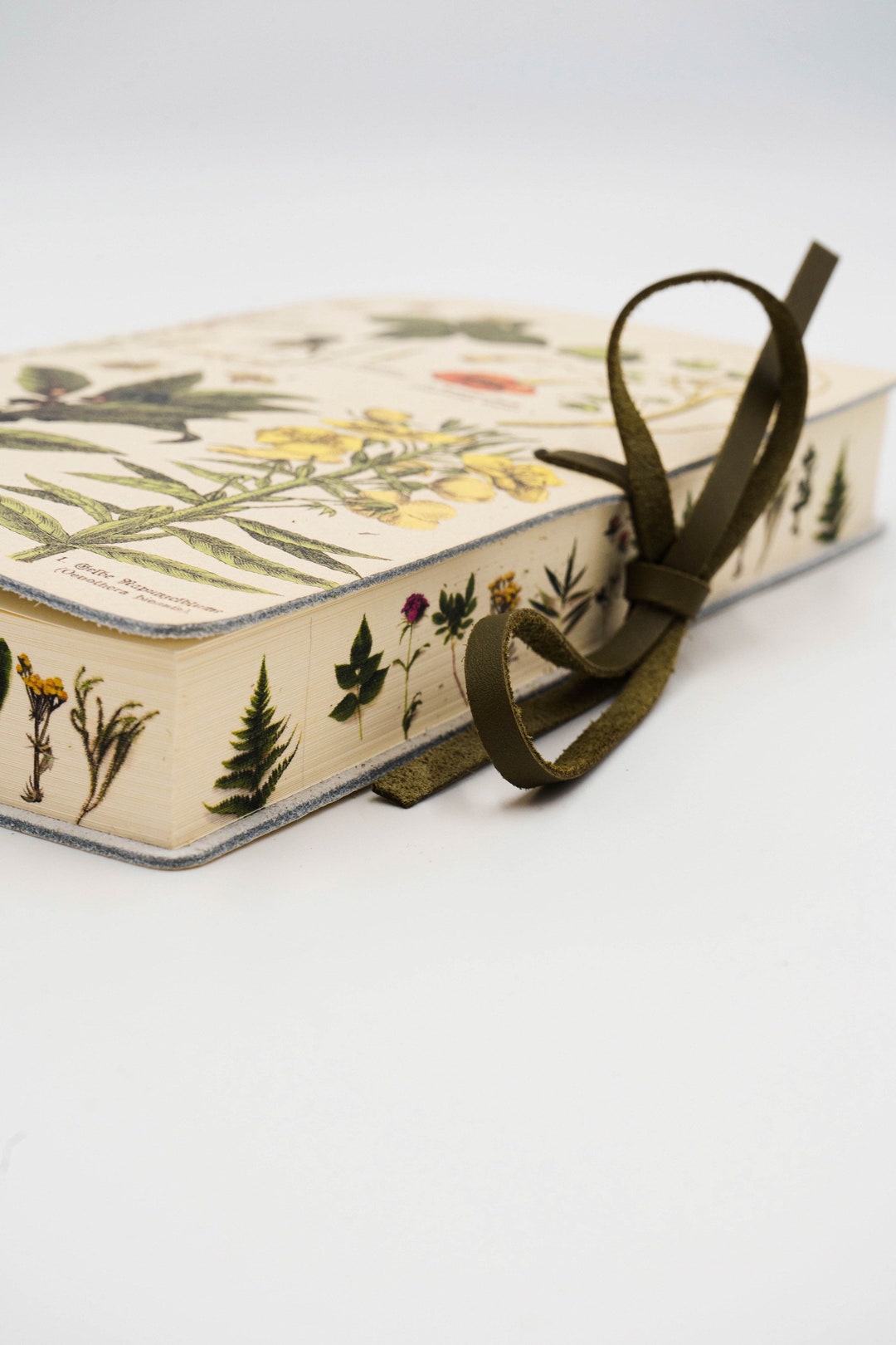 Antico Botanici (antique Botanicals) Soft Italian Leather Journal ...