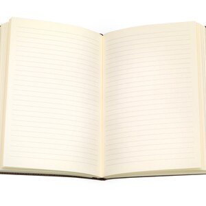 Iris Fiori Printed Italian Soft Leather Journal, Notebook - Handmade in ...