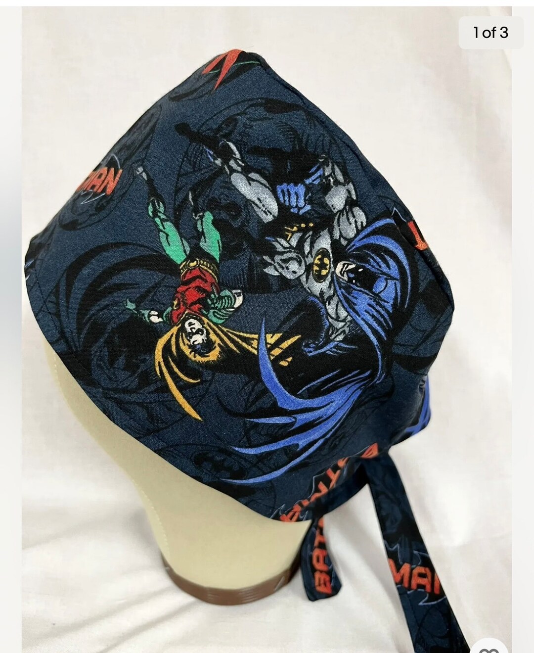 Men/women Surgical Scrub Cap Lined Batman and Robin Cool Cap - Etsy