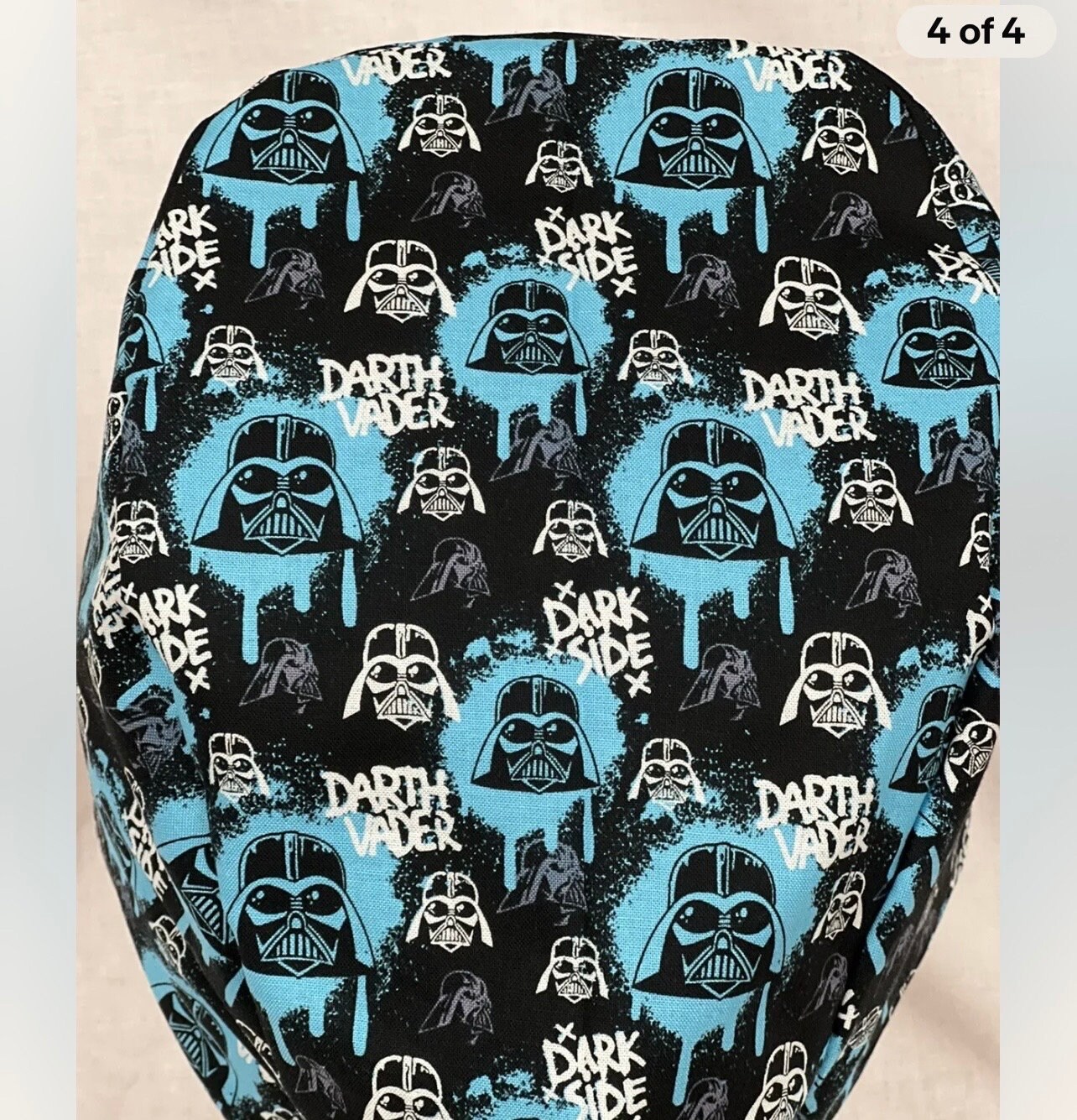 Men/women Surgical Scrub Cap Lined SW DARTH VADER Dark Side - Etsy
