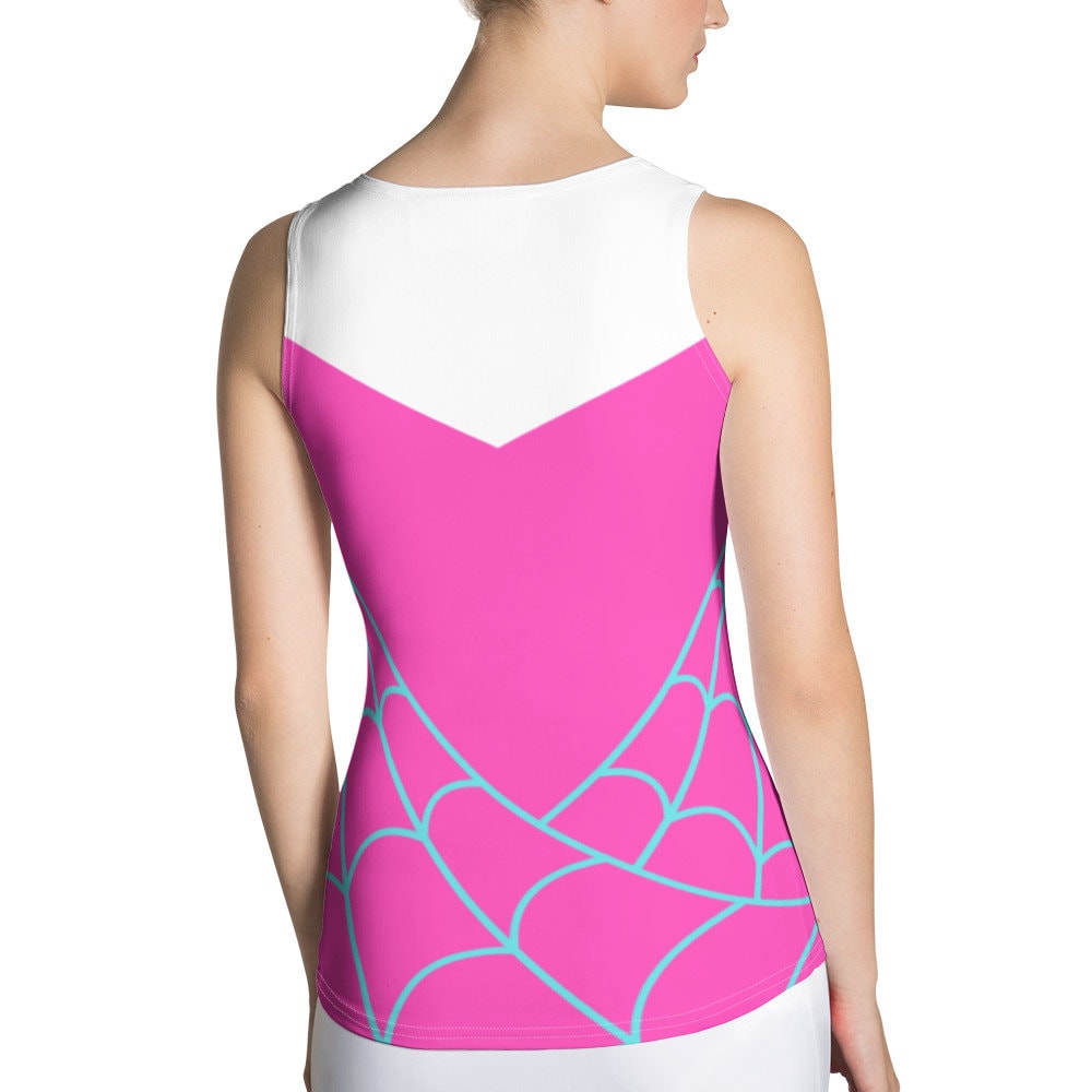 SPIDER GWEN Tank Top Spidergwen Shirt for Adults Superhero - Etsy