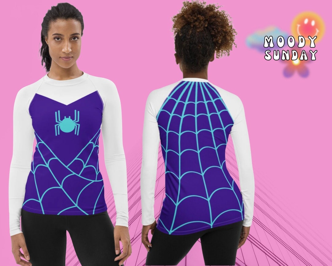 Womens Rash Guard SPIDER GWEN Spidergwen Shirt for Adults, Superhero ...