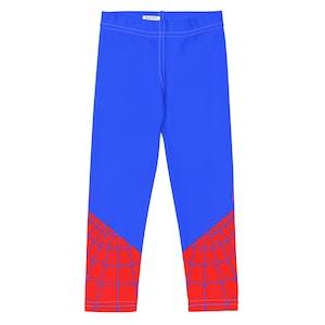 SPIDER WEB Kid's Leggings Spider Tights for Girls, Boys Superhero ...
