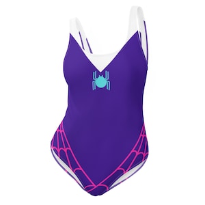 SPIDER GWEN STACY Inspired Spider Girl One-piece Swimsuit Cosplay ...