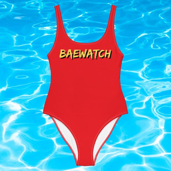BAEWATCH BAE WATCH One-Piece Swimsuit Bay Watch Baywatch | Etsy