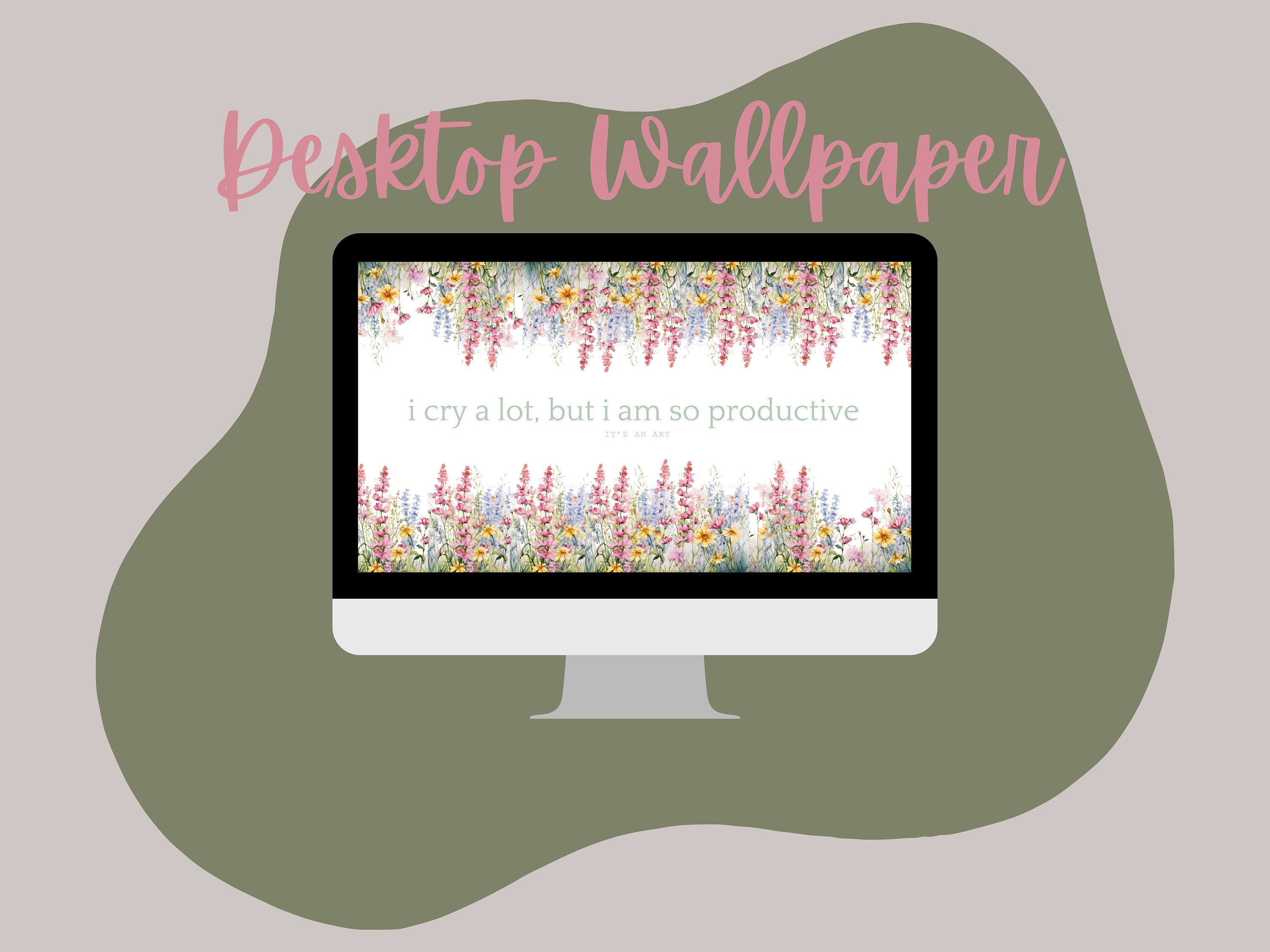 Desktop Wallpaper | Swiftie Wallpaper | I Cry a Lot, but I Am so ...