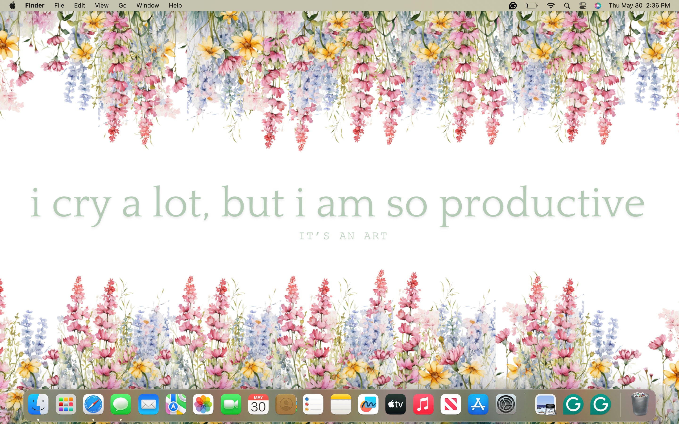 Desktop Wallpaper | Swiftie Wallpaper | I Cry a Lot, but I Am so ...
