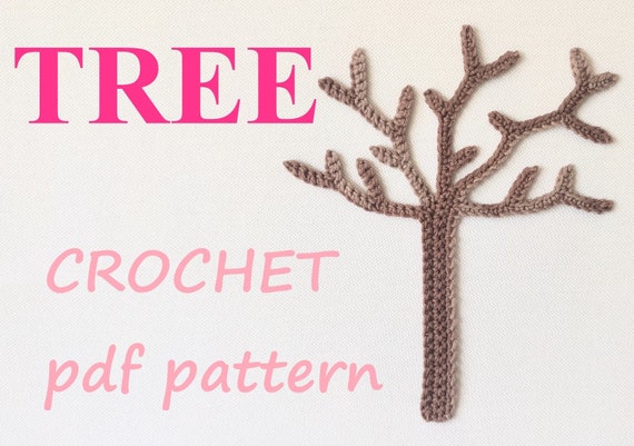 Tree Crochet Pattern | Etsy