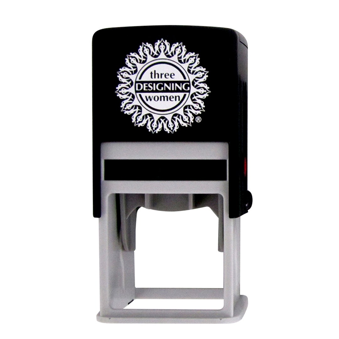 Stamper Device With Black Ink Cartridge for Three Designing Women Mix ...