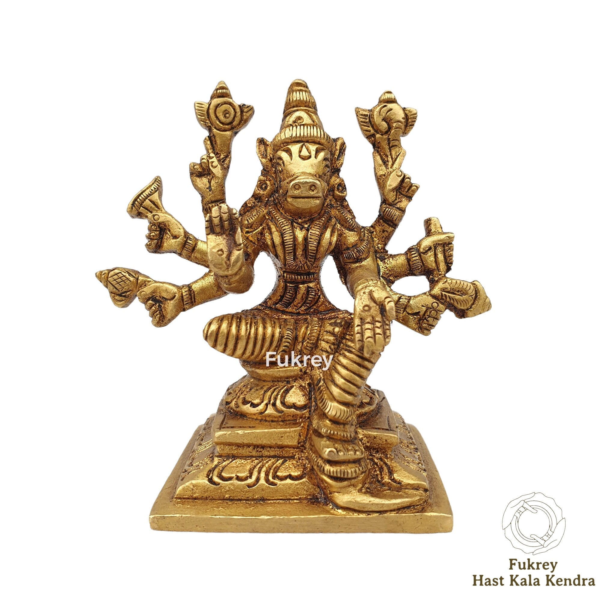 3 Inch Brass Varahi Goddess Statue Varahi Amman Lakshmi - Etsy
