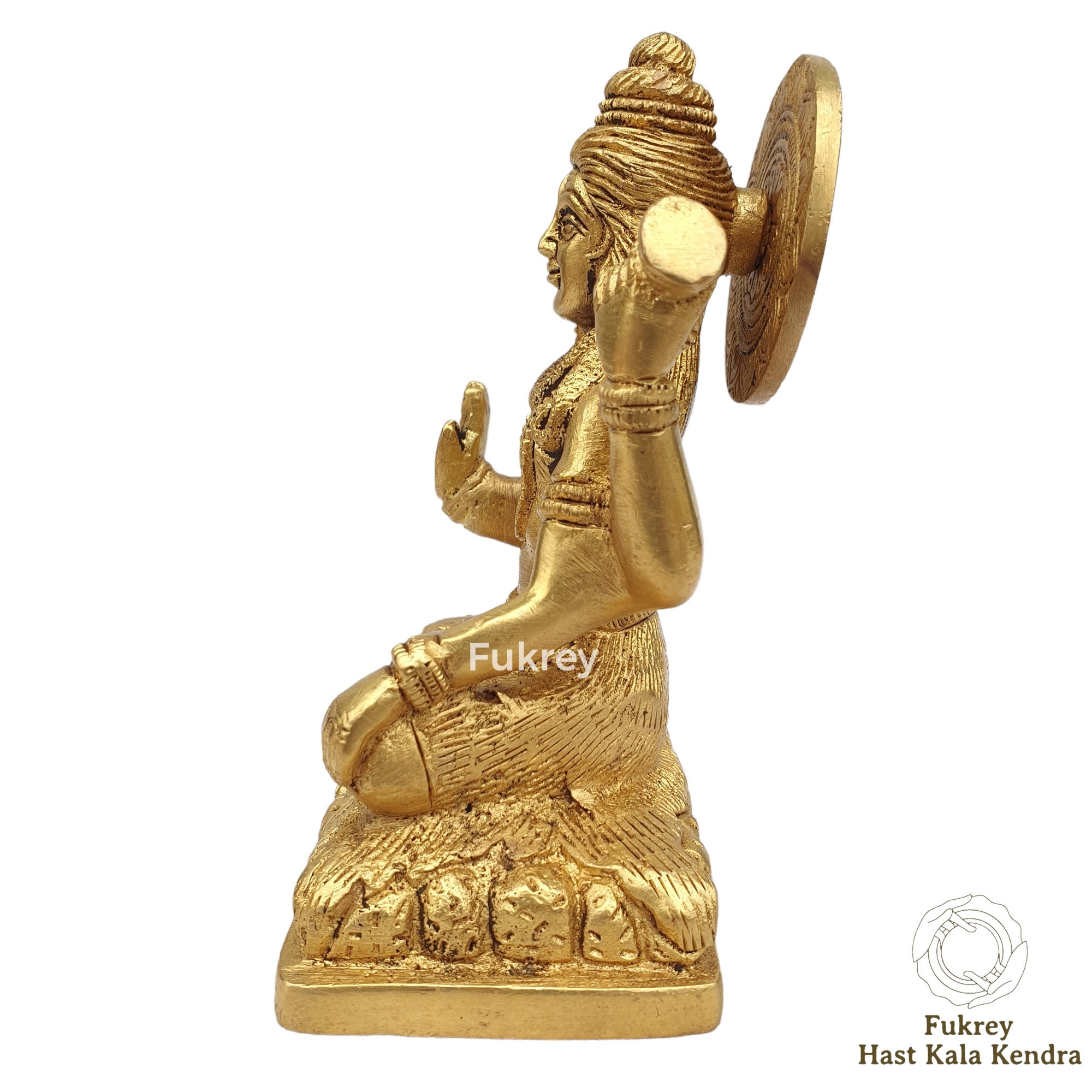 5" Inch Brass Shiva Statue, Lord Shiva Idol Brass, Shiv, Siva Figure ...