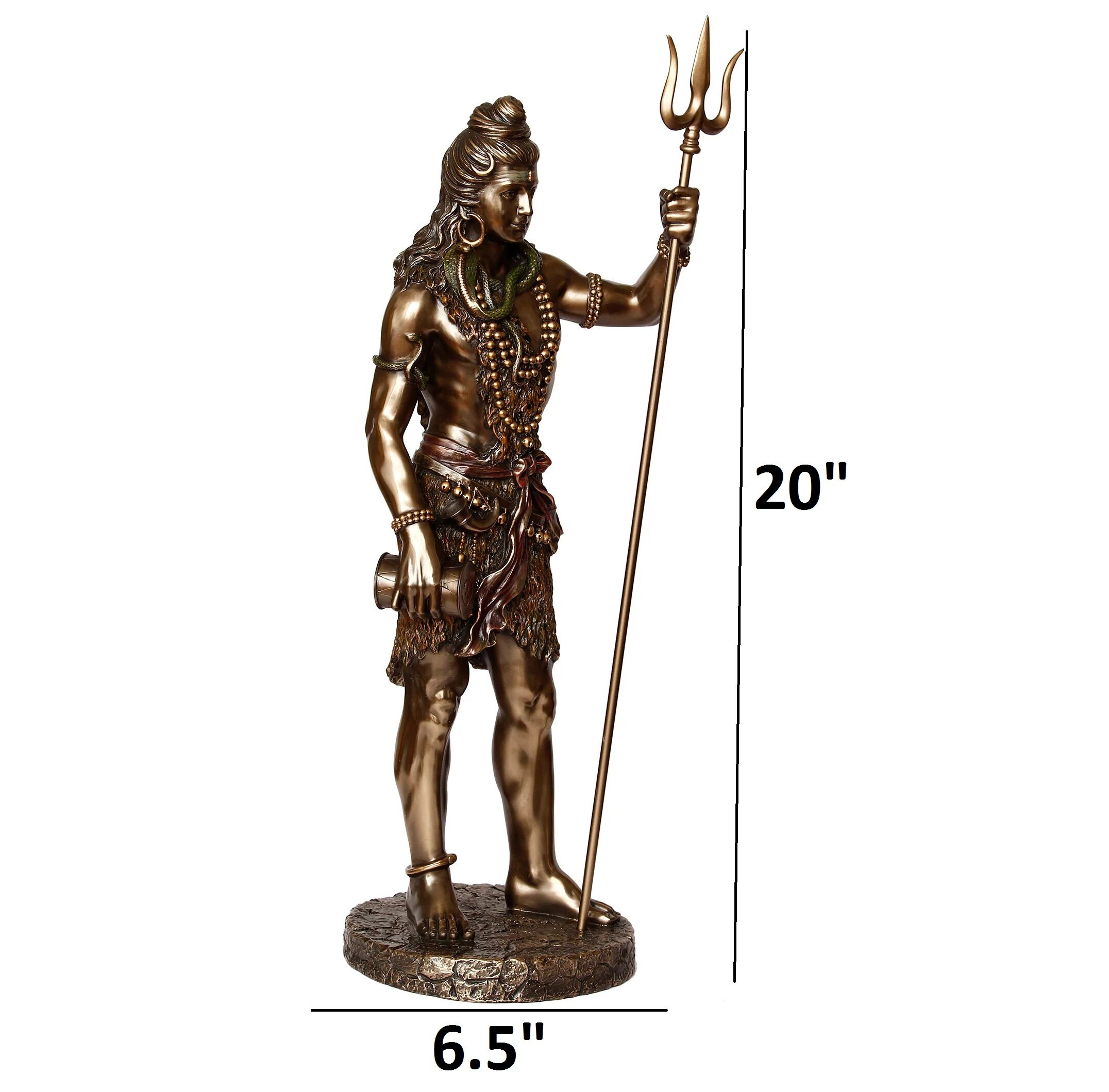 Shiva Idol 20 Inch Bonded Bronze Lord Shiva Statue - Etsy