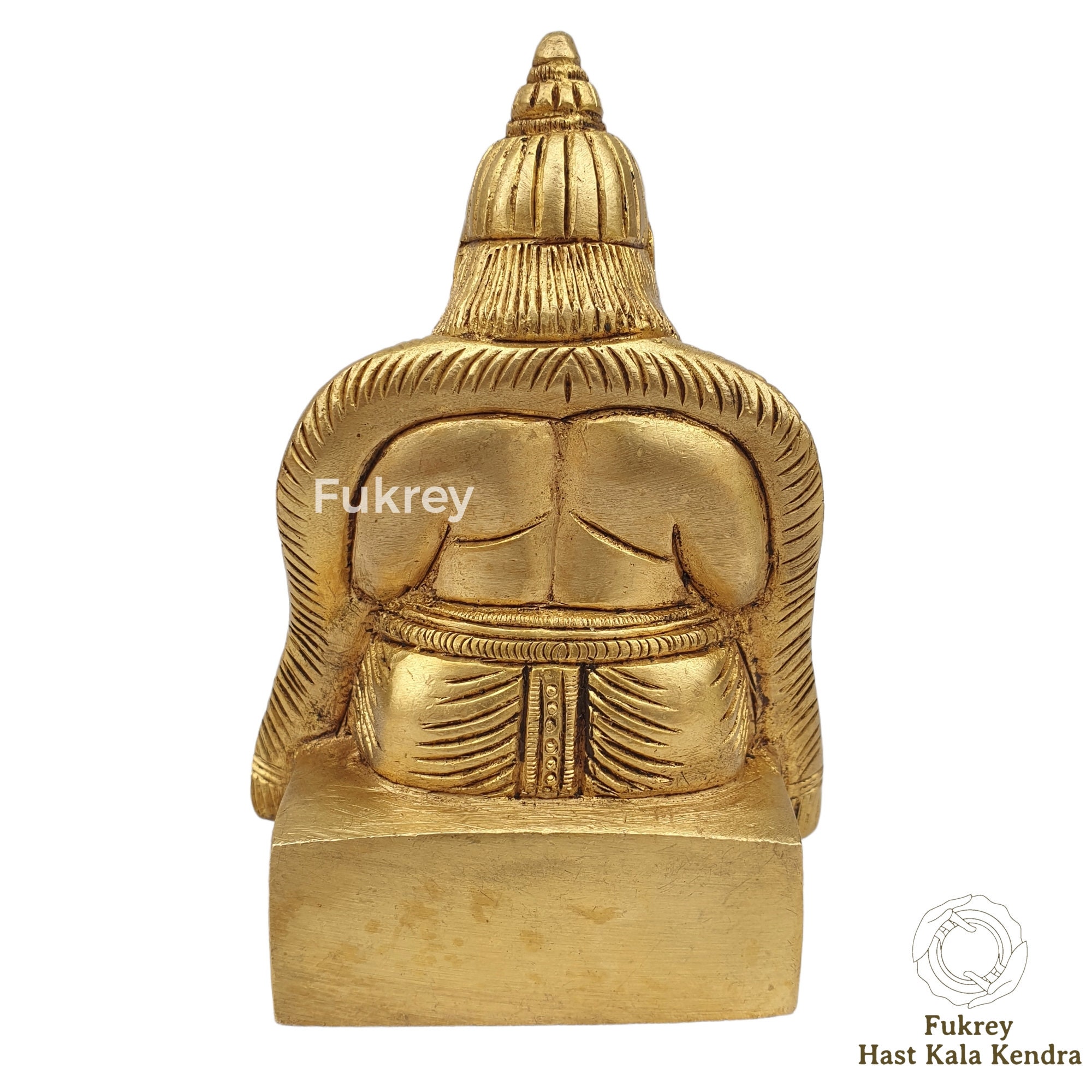Brass Kubera Statue, Blessing Kuber Idol, 4.5" Inch, Kuvera Statue ...