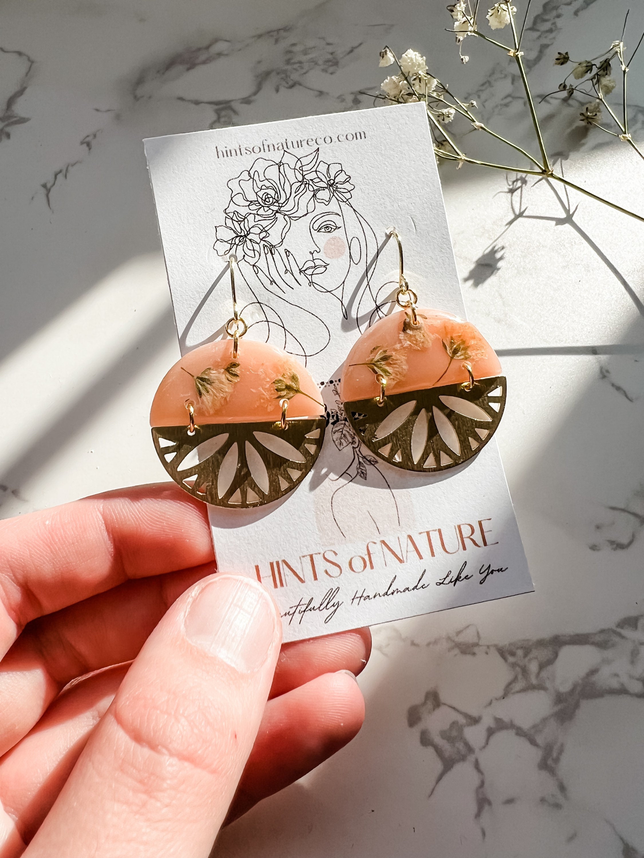 Azora || Pressed Flower || 3 Shades - Etsy