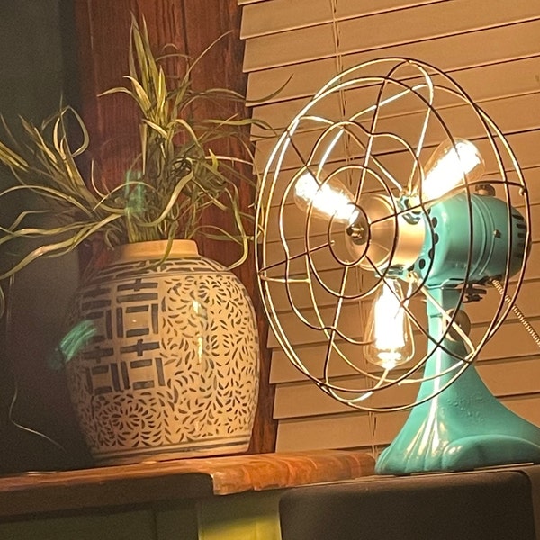 Fan Lamp - Etsy