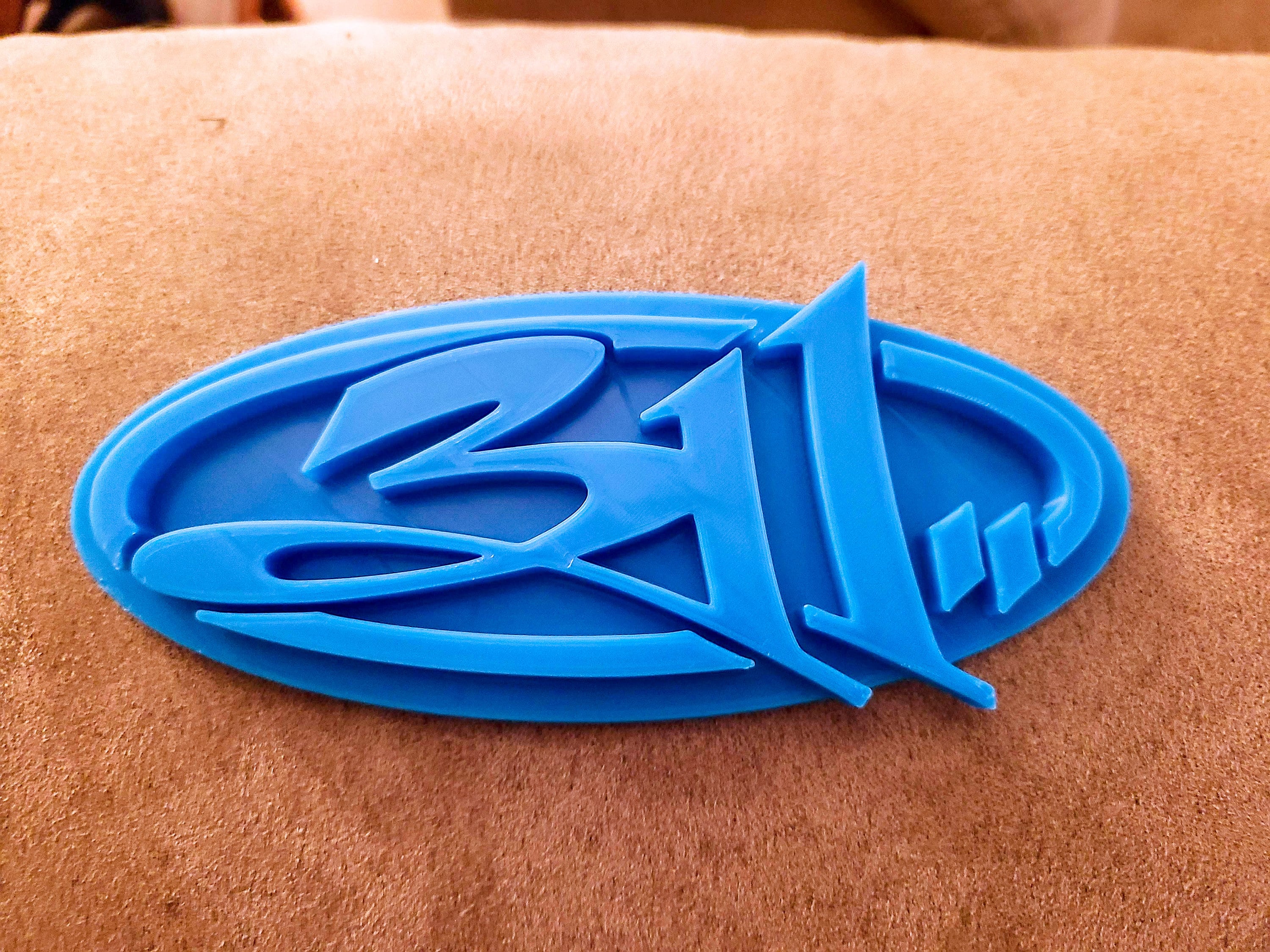311 Band Logo Decoration 3D Printed Custom Colors Blue Album Self ...