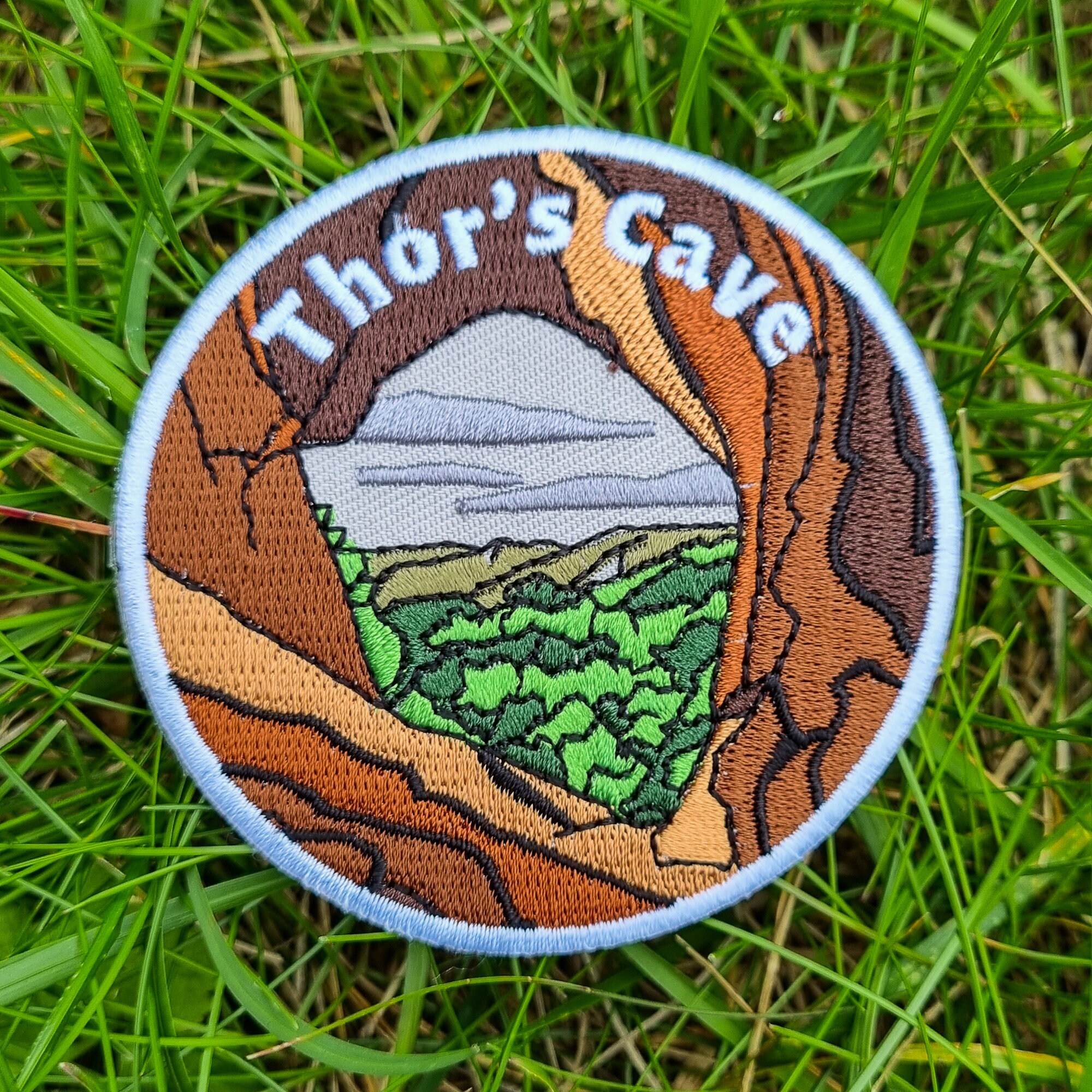 Thor's Cave Patch Peak District - Etsy