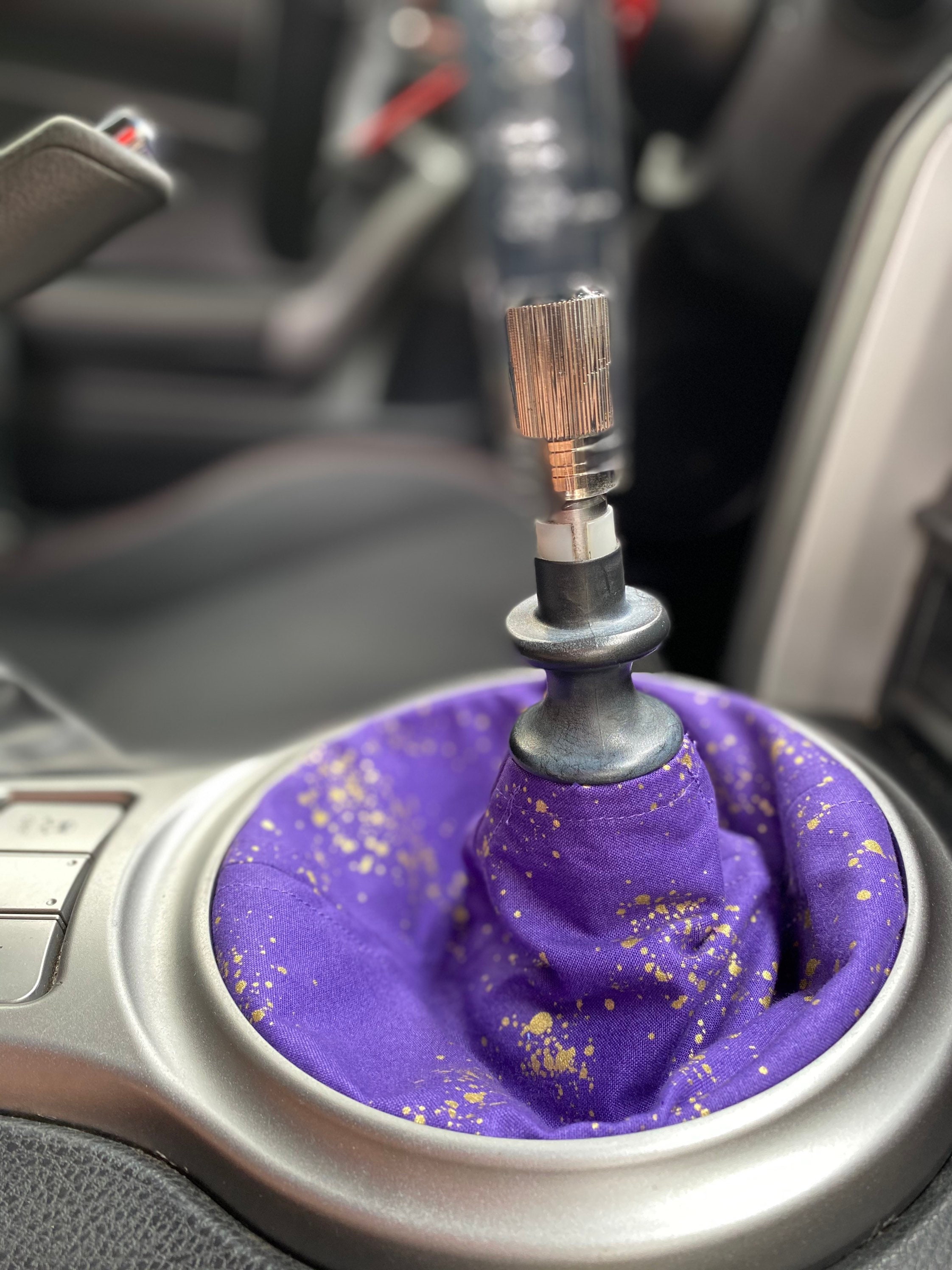 Purple Gold Calico Shift Boot | Etsy