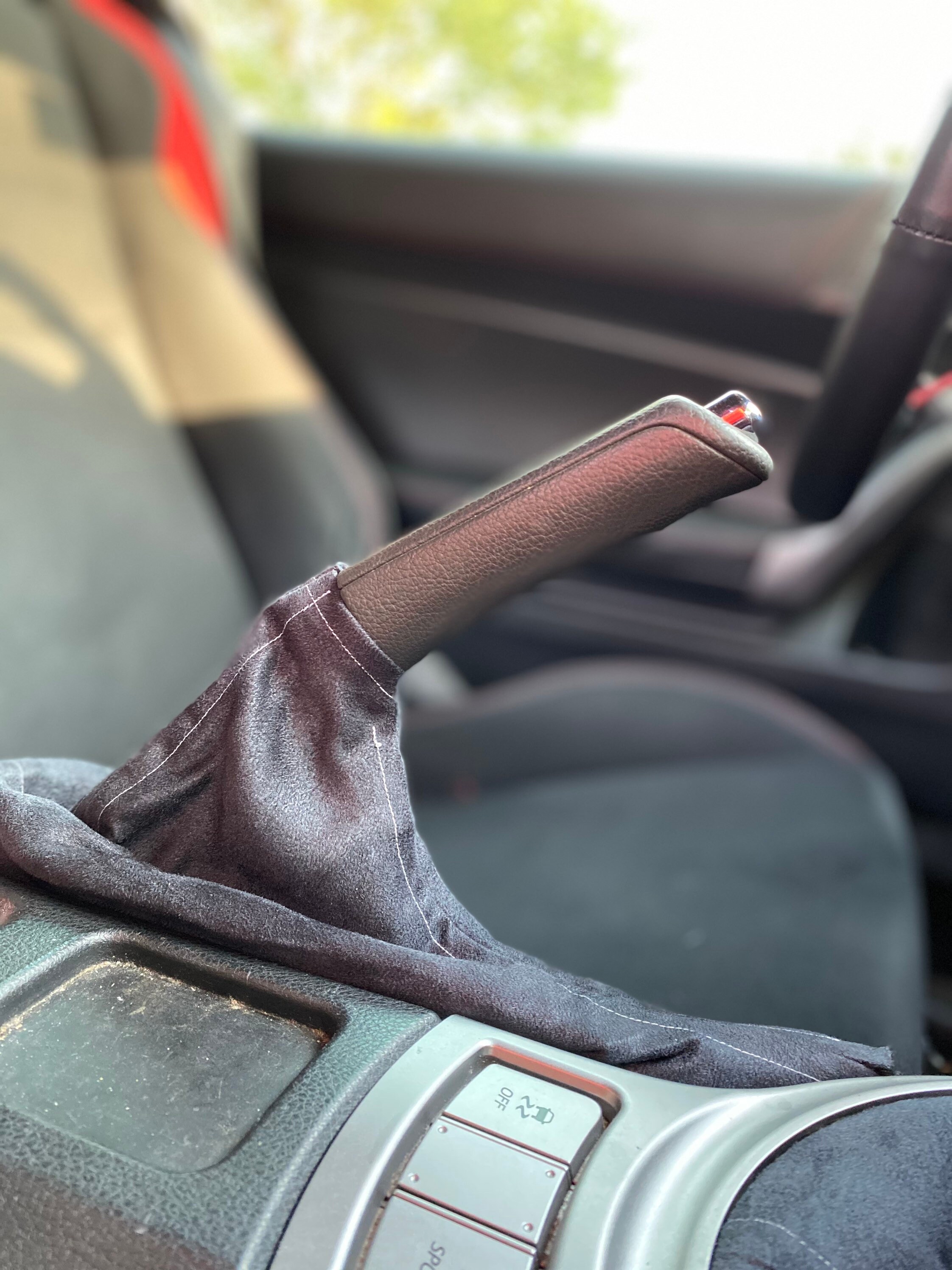 Black Suede Shift Boot and E-brake Set - Etsy