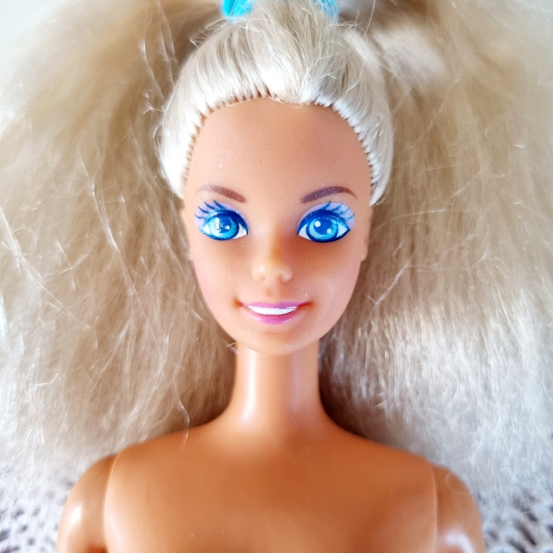 Vintage Barbie 90s Tanned Barbie Nude Doll Unidentified Etsy