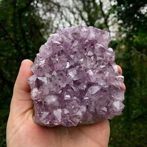 Purple Amethyst Cluster Healing Stone Brazilian Amethyst Specimen ...