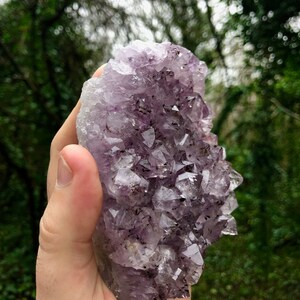 Purple Amethyst Cluster Healing Stone Brazilian Amethyst Specimen ...