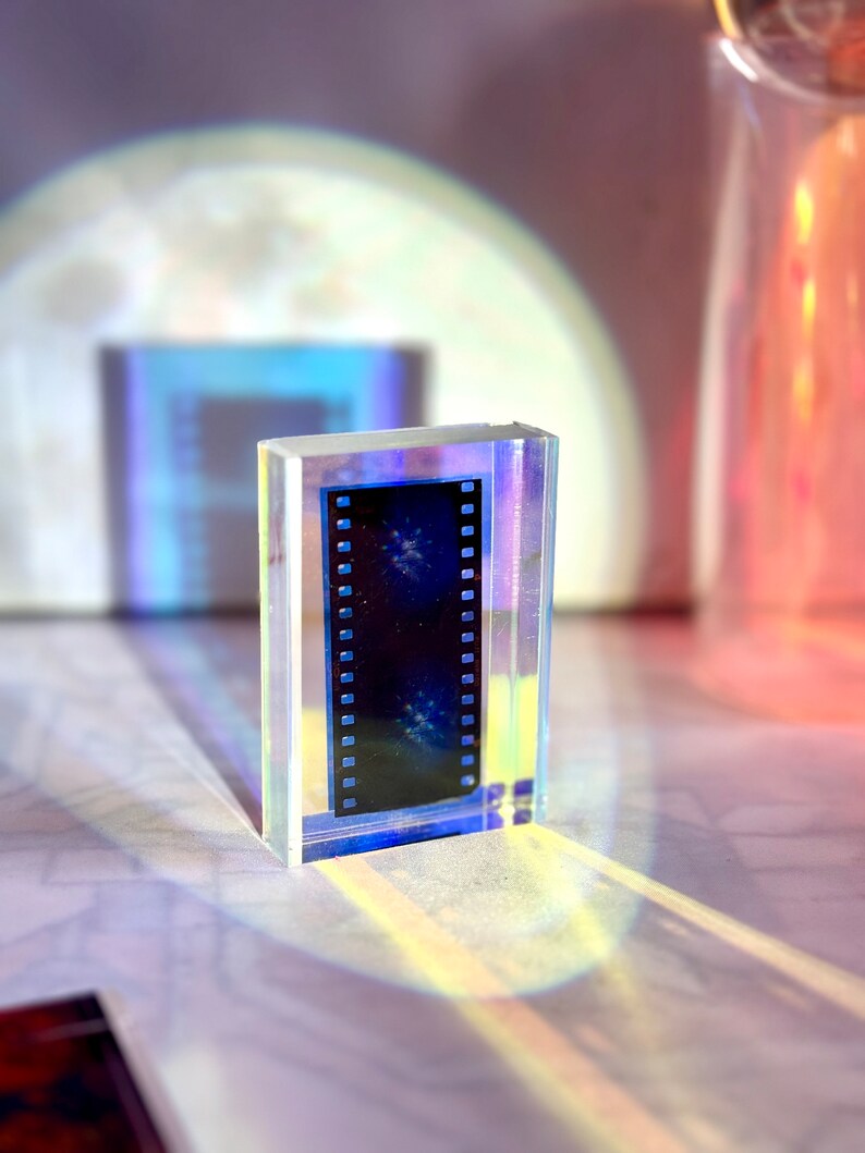 Dichroic Frame With Diffraction Color Positive - Etsy