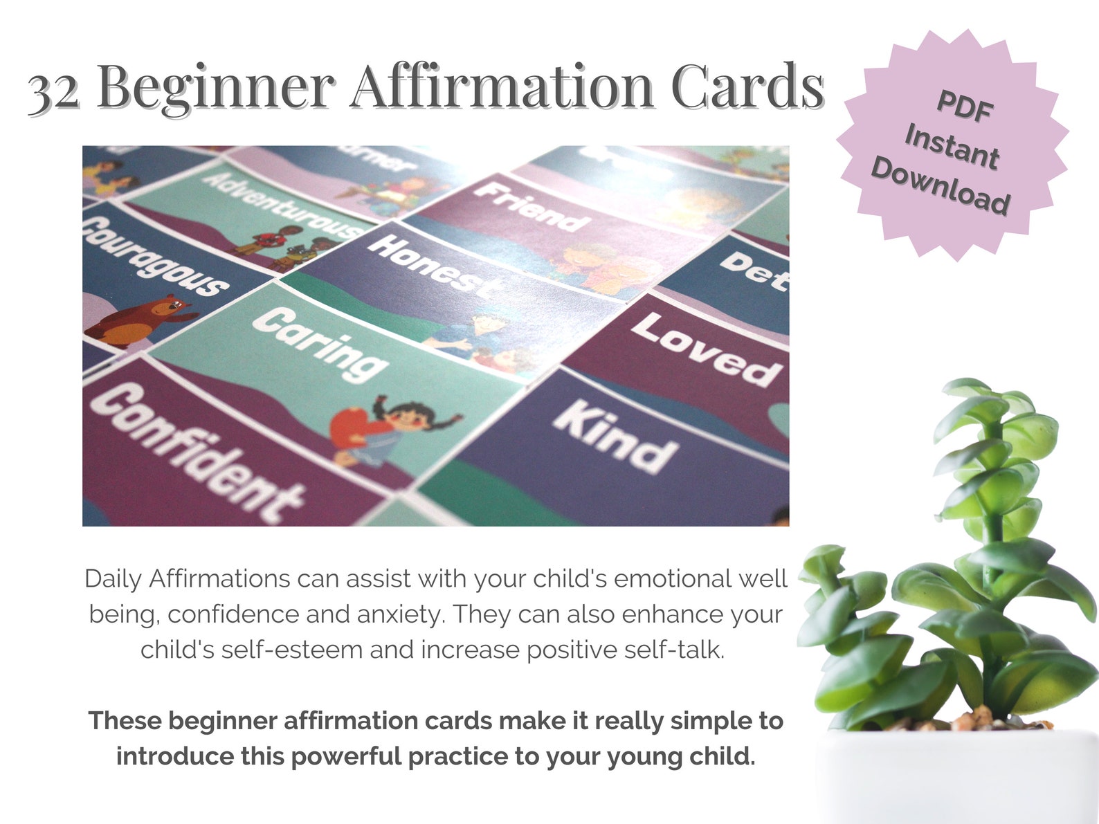 Printable Affirmation Cards for Kids Lunchbox Notes Positive ...