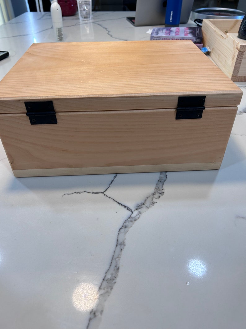 Campaign Box With Storage - Etsy