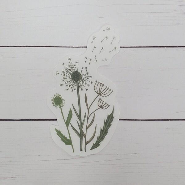 Dandelion Stickers - Etsy