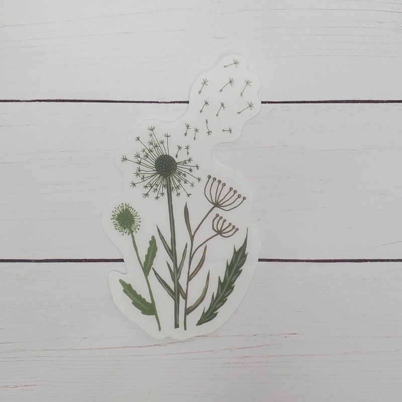 Dandelion Stickers - Etsy