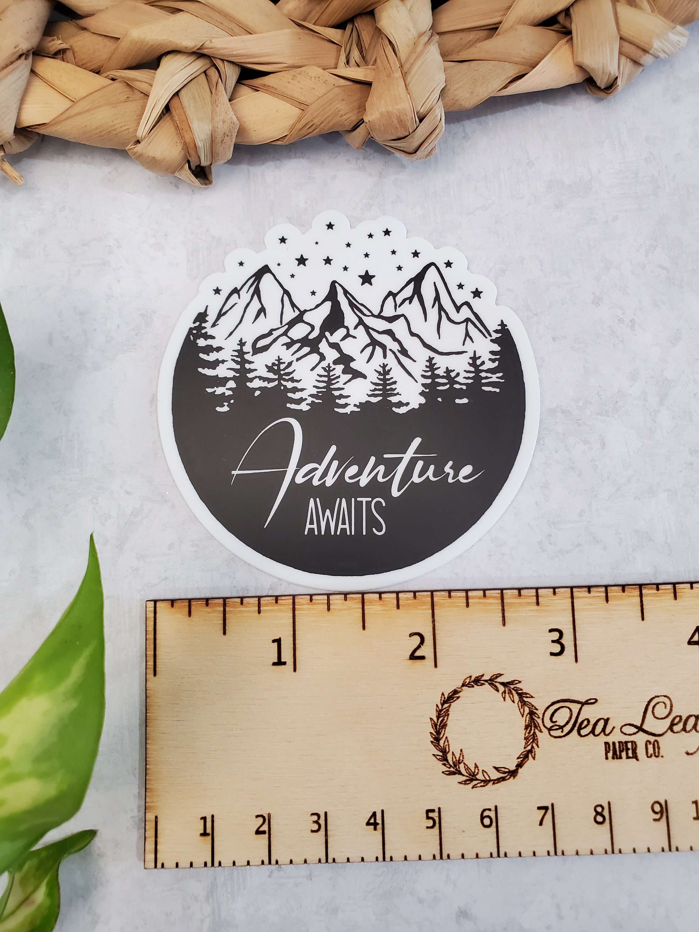Adventure Awaits Sticker Adventure Sticker Adventure Time | Etsy
