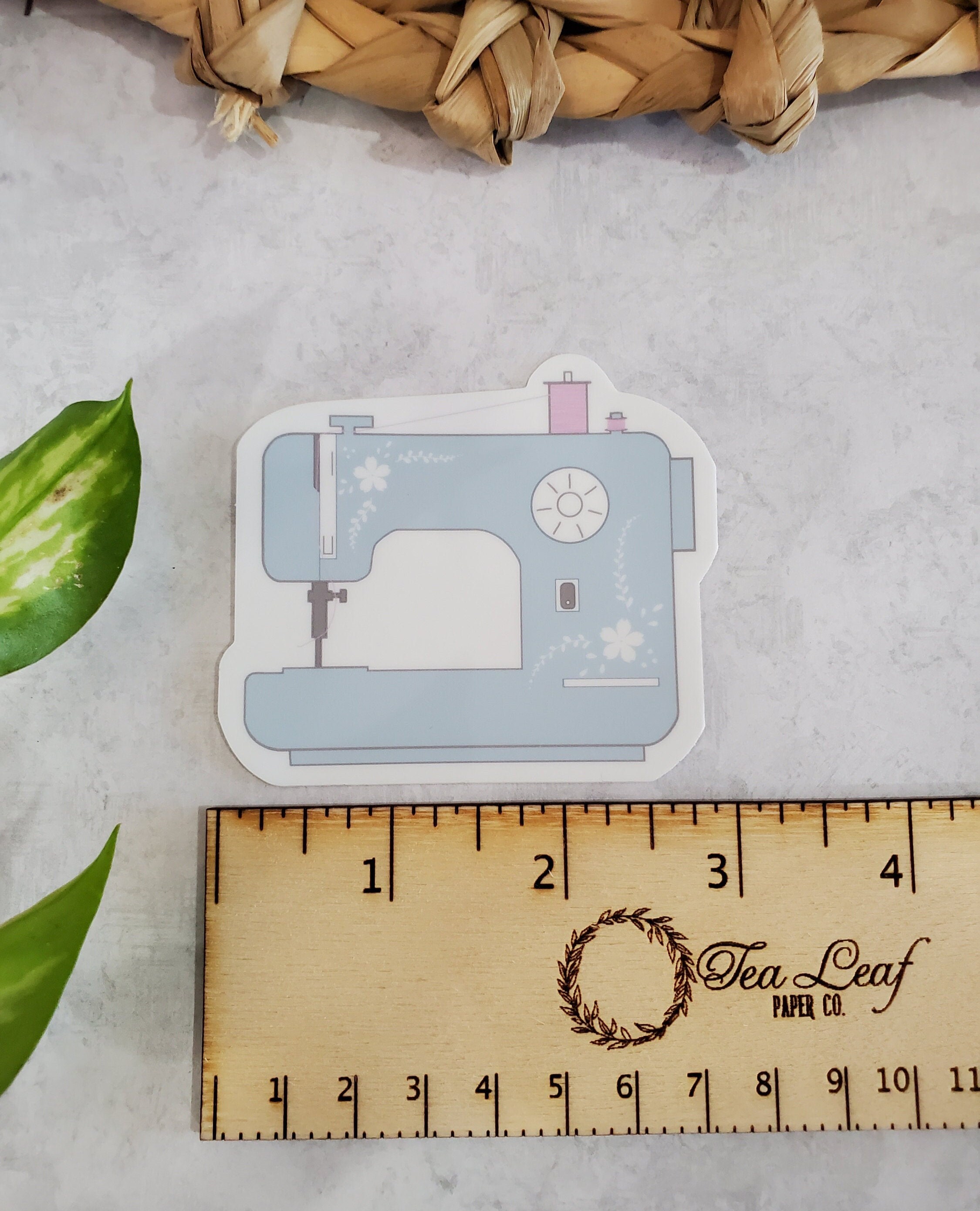 Blue Sewing Machine Stickers, Crafty Hobby, Singer Sewing Machine ...