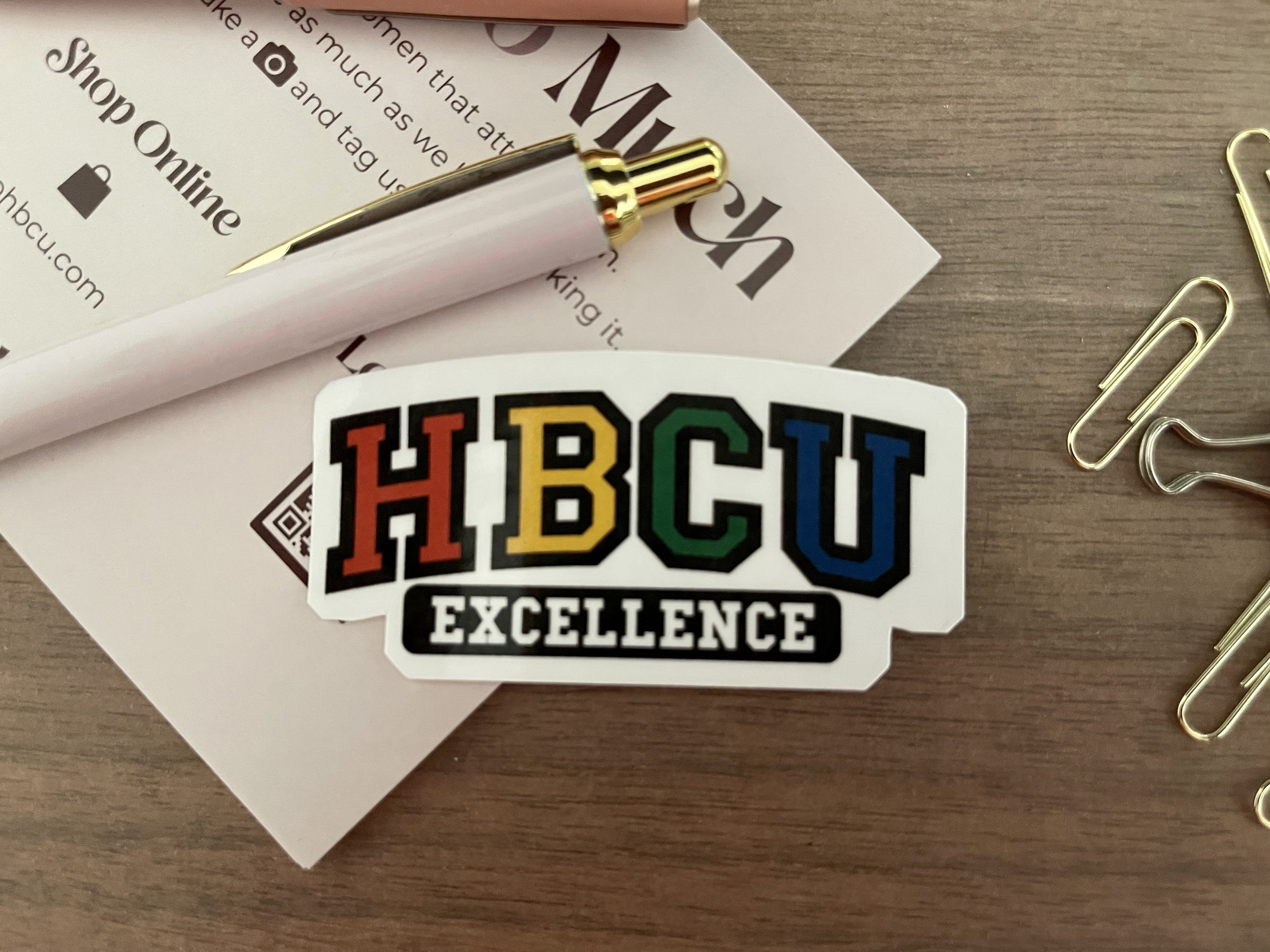 HBCU Excellence Sticker - Etsy
