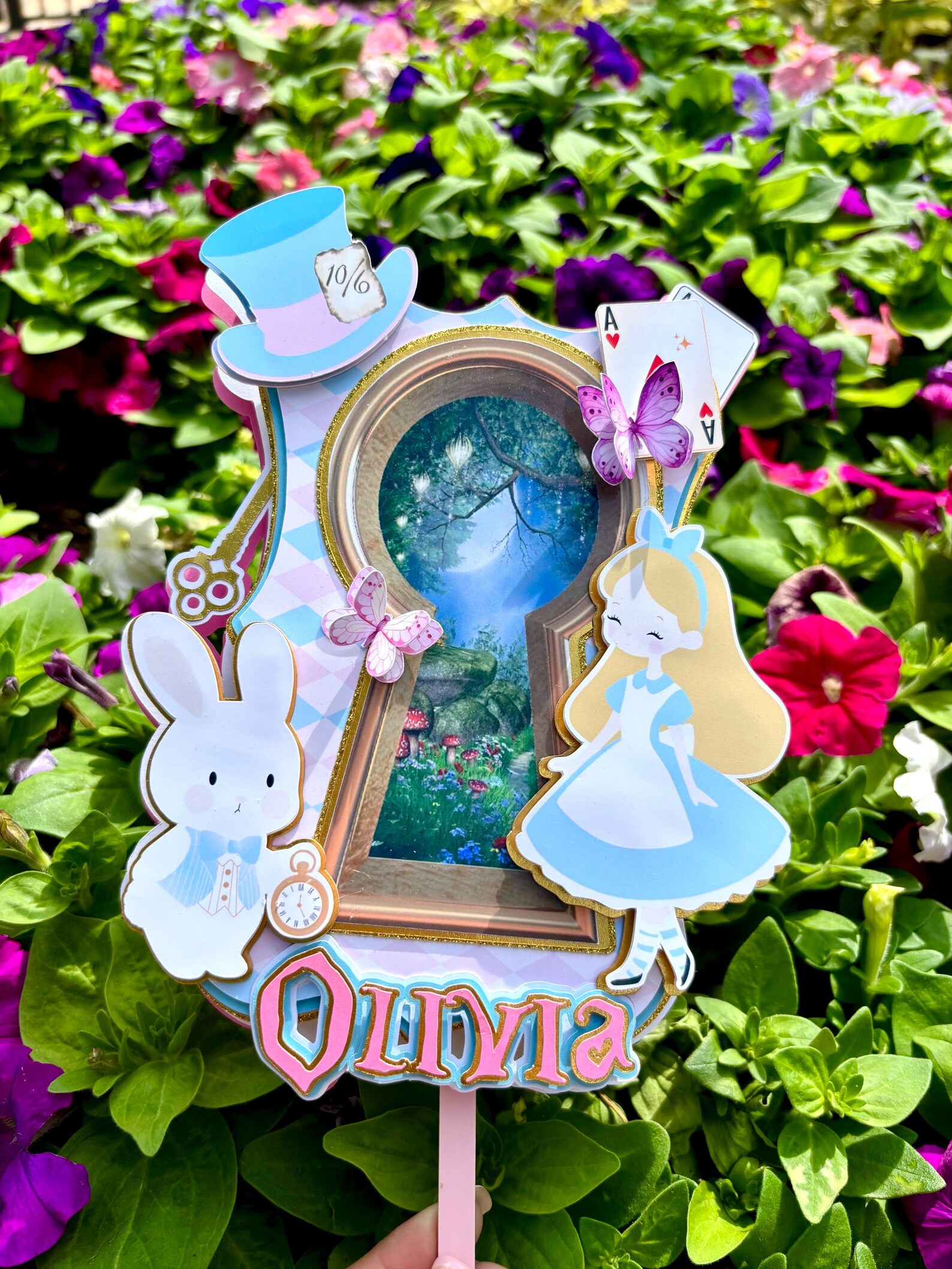 Alice in Wonderland Favor Boxes/alice in Wonderland Gabble Boxes/alice ...
