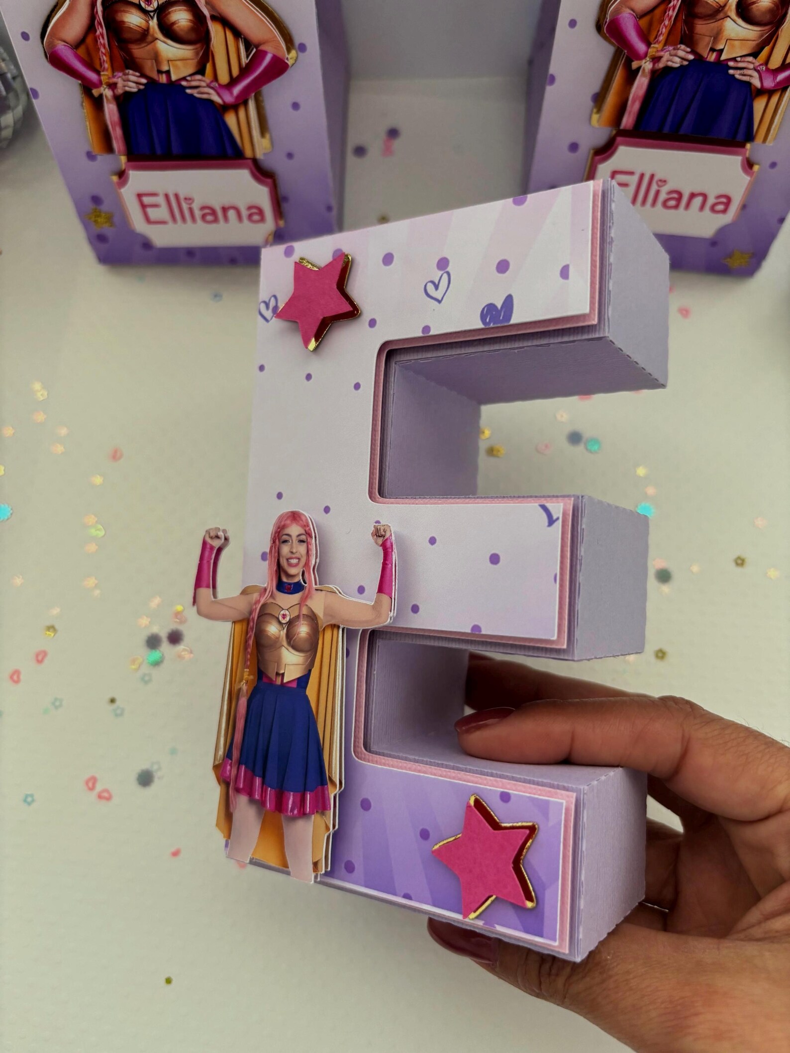 Luli Pampin 3D Letters/luli Pampin Birthday/luli Pampin Decor/luli Pampin Birthday Party/luli ...