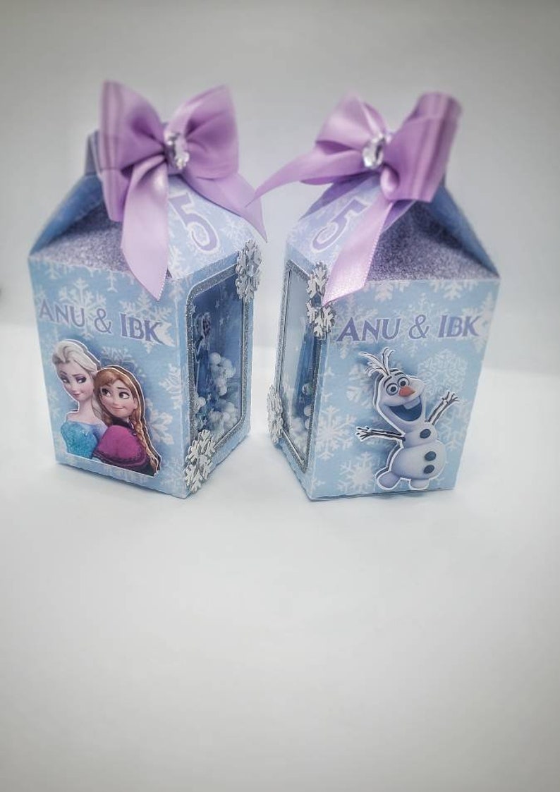 Frozen-frozen Favor Box-frozen Birthday Party-frozen - Etsy