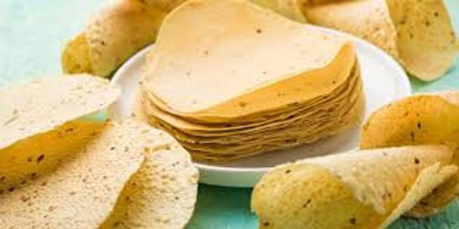 Indian Spicy Poppadom Papadum Papad Papar Lentil Crackers | Etsy