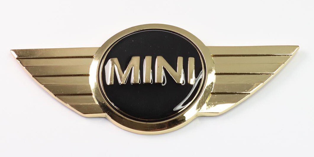 Mini Cooper. Mini One Badge Logo Front Bonnet Metal Stick on - Etsy
