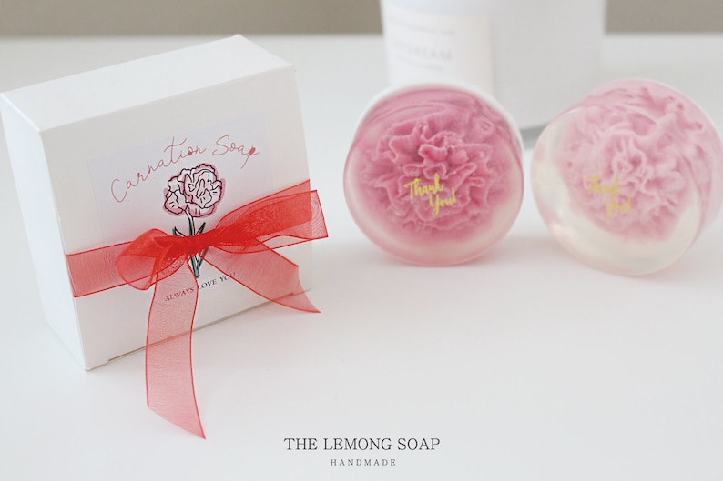Carnation Flower Soap, Wedding Soap, Bridal Shower Soap, Peony Soap, Mp ...