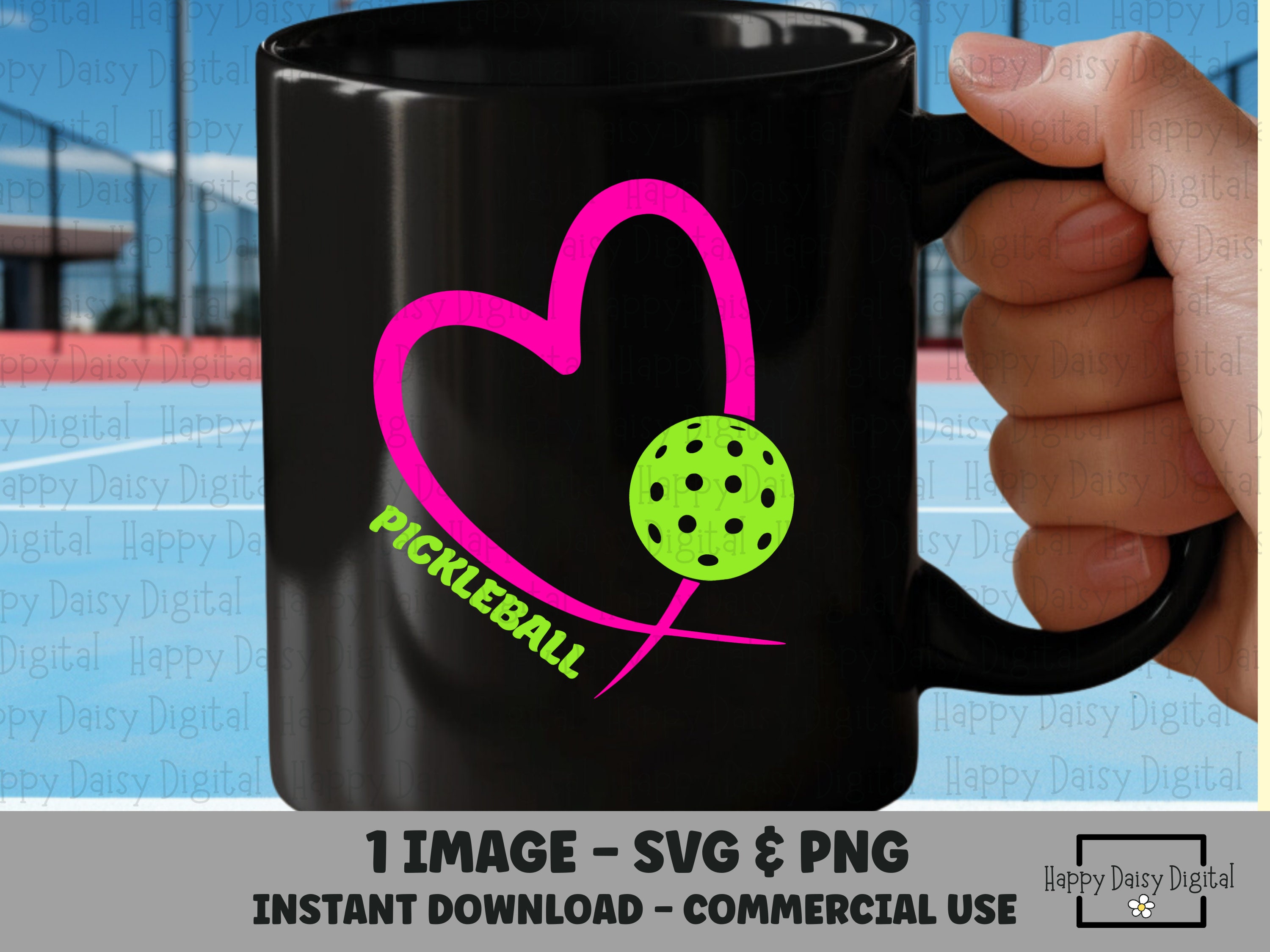 Pickleball SVG Pickle Ball SVG Bundle, Pickleball PNG Bundle ...