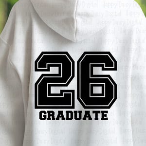 Senior 2026 Svg, Graduation Svg, Class of 2026 Svg, Senior Class 2026 ...