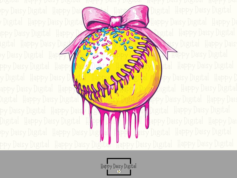 Softball Coquette PNG Baseball Drip Bow Design Shirt Sublimation DTF ...
