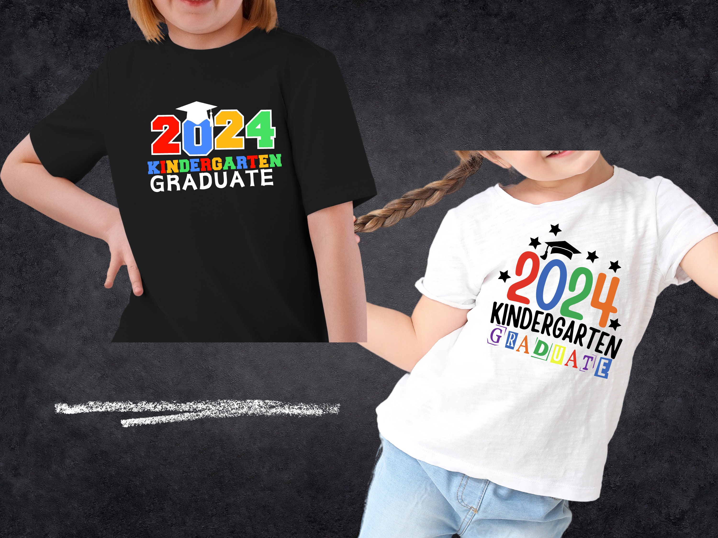 Kindergarten Graduation Svg, Class of 2024 Graduate SVG, Kindergarten ...