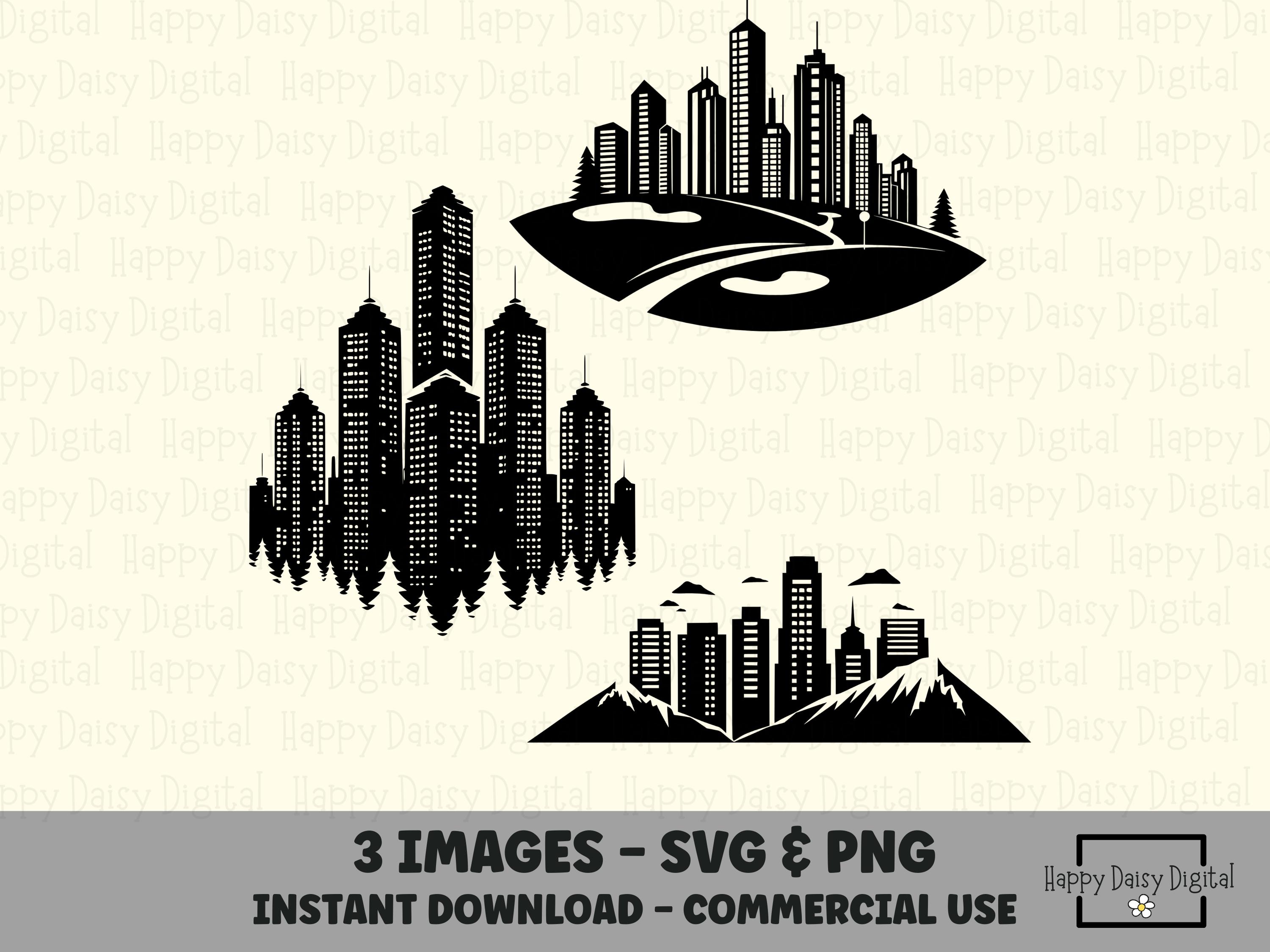 City Scape SVG, City Scape PNG, Cityscape Svg, Cityscape Png, City ...