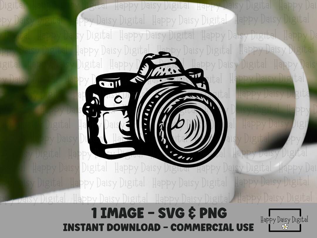 Camera SVG, Camera PNG, Photographer SVG, Camera Silhouette, Camera ...