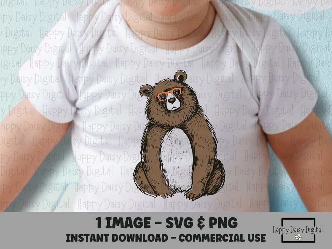 Bear SVG, Bear PNG, Bear Clipart, Bear Vector, Bears Svg, Cute Bear SVG ...